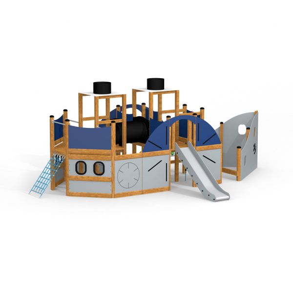 Steamboat, Slides, Playground equipment | LARS LAJ® (11429)