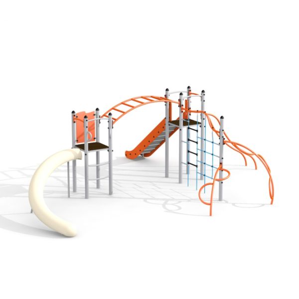 Orion steel structure, Slides, Playground equipment | LARS LAJ® (17324)