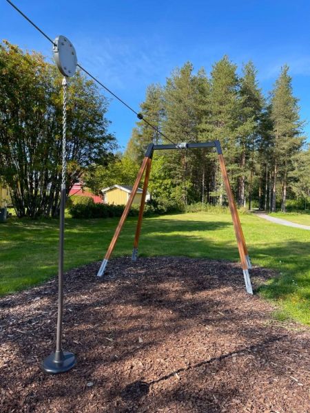 Medium Cableway with platform, Cableway, Playground equipment | LARS ...